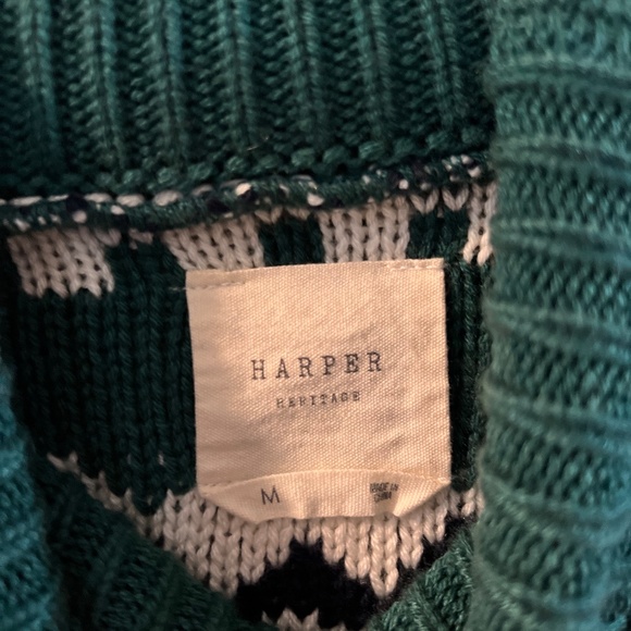Harper | Sweaters | Harper Green Turtle Neck Sweater | Poshmark